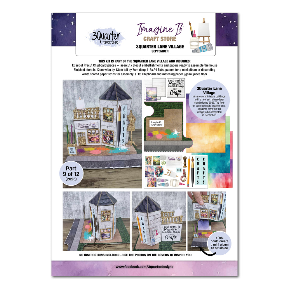 3 Quarter Design Lane Village - Imagine If Craft Store – Craft Expressions